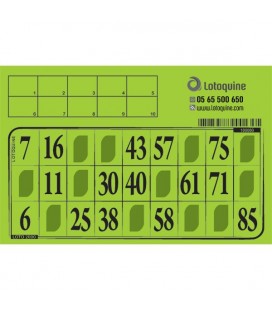 Règles du loto quine - Règles du Bingo